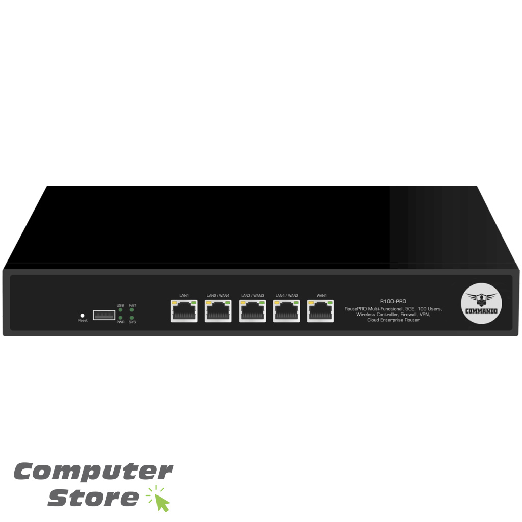 COMMANDO RoutePRO, 5GE, Router, Load Balancer - Computer Store Uganda ...
