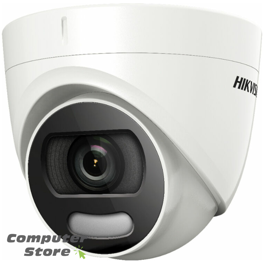 Hikvision 2 MP ColorVu Fixed Turret Camera (DS-2CE72DFT-F28) - Computer ...